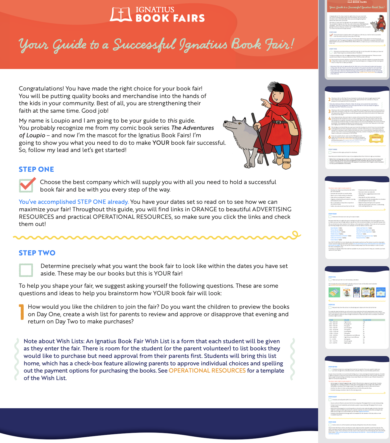Book Fair Resources | Ignatius Book Fairs
