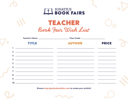 Book Fair Resources | Ignatius Book Fairs